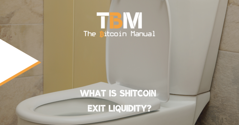 What Is Shitcoin Exit Liquidity? - The Bitcoin Manual